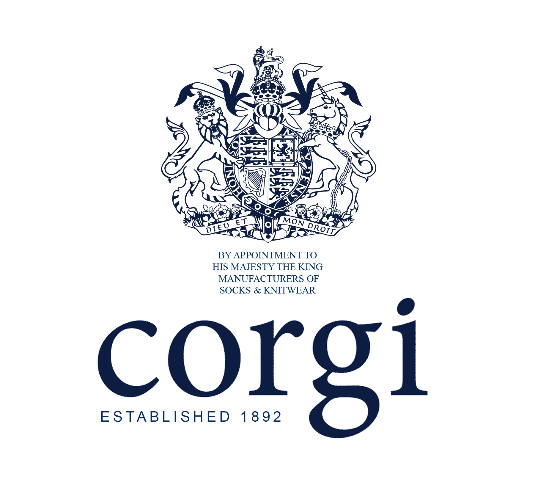 Men's Pembroke True Rib Mercerised Cotton Socks | Corgi Socks